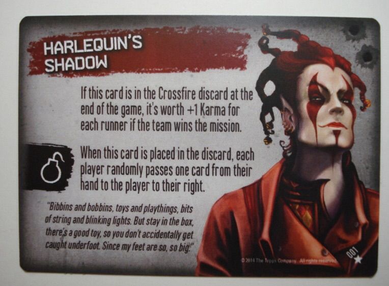 Expansão Shadowrun: Crossfire – Harlequin's Shadow Promo Card | Compara ...