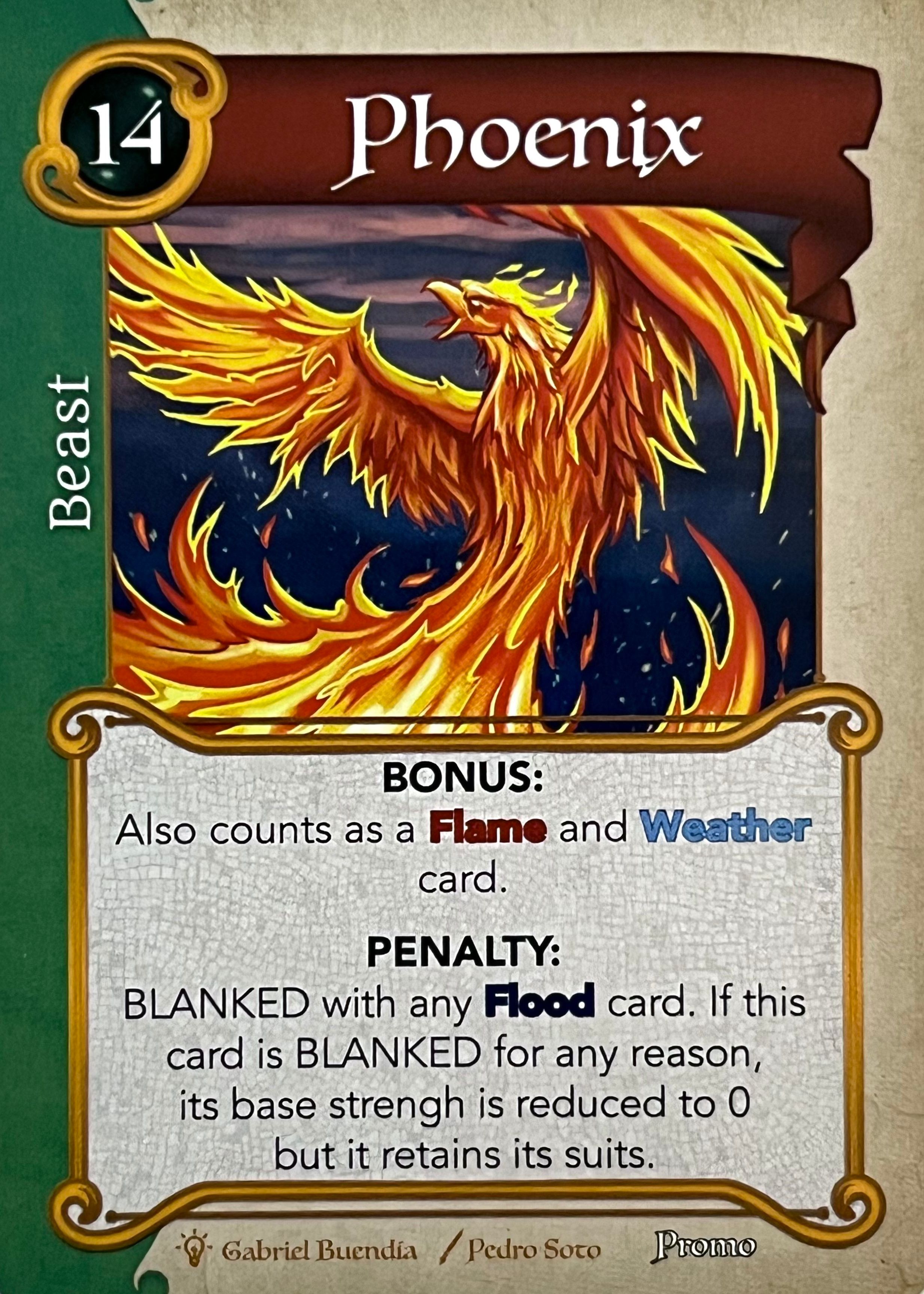Expansão Fantasy Realms: Phoenix Promo Card | Compara Jogos