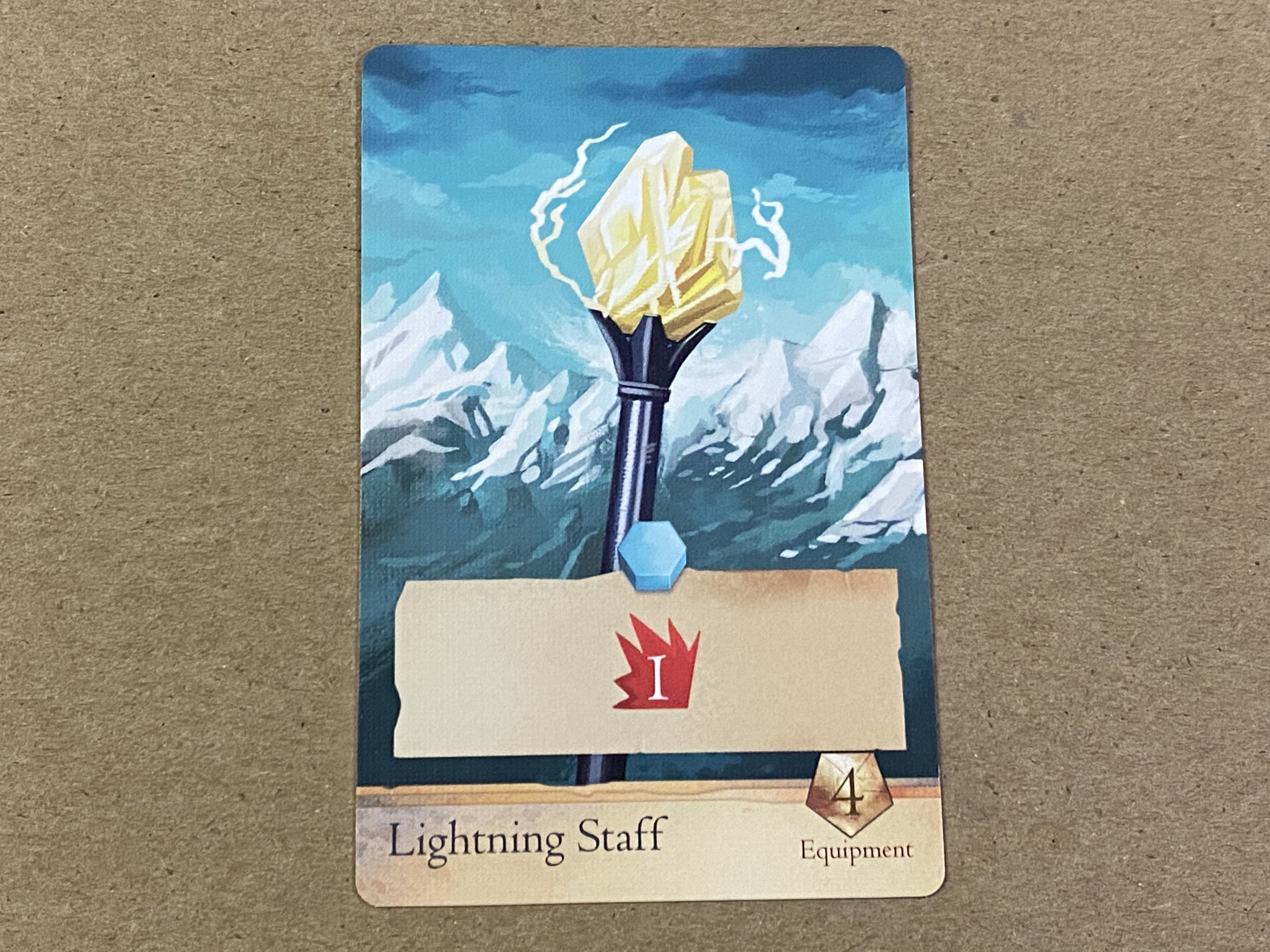 Expansão Sleeping Gods: Lightning Staff Promo Card | Compara Jogos