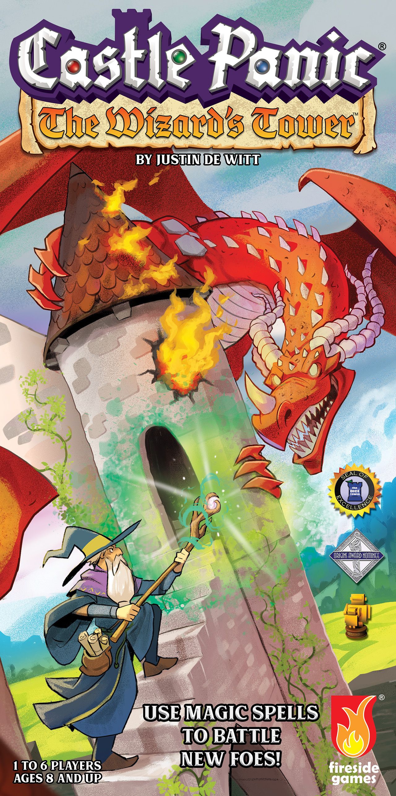 Expansão Castle Panic: The Wizard's Tower | Compara Jogos