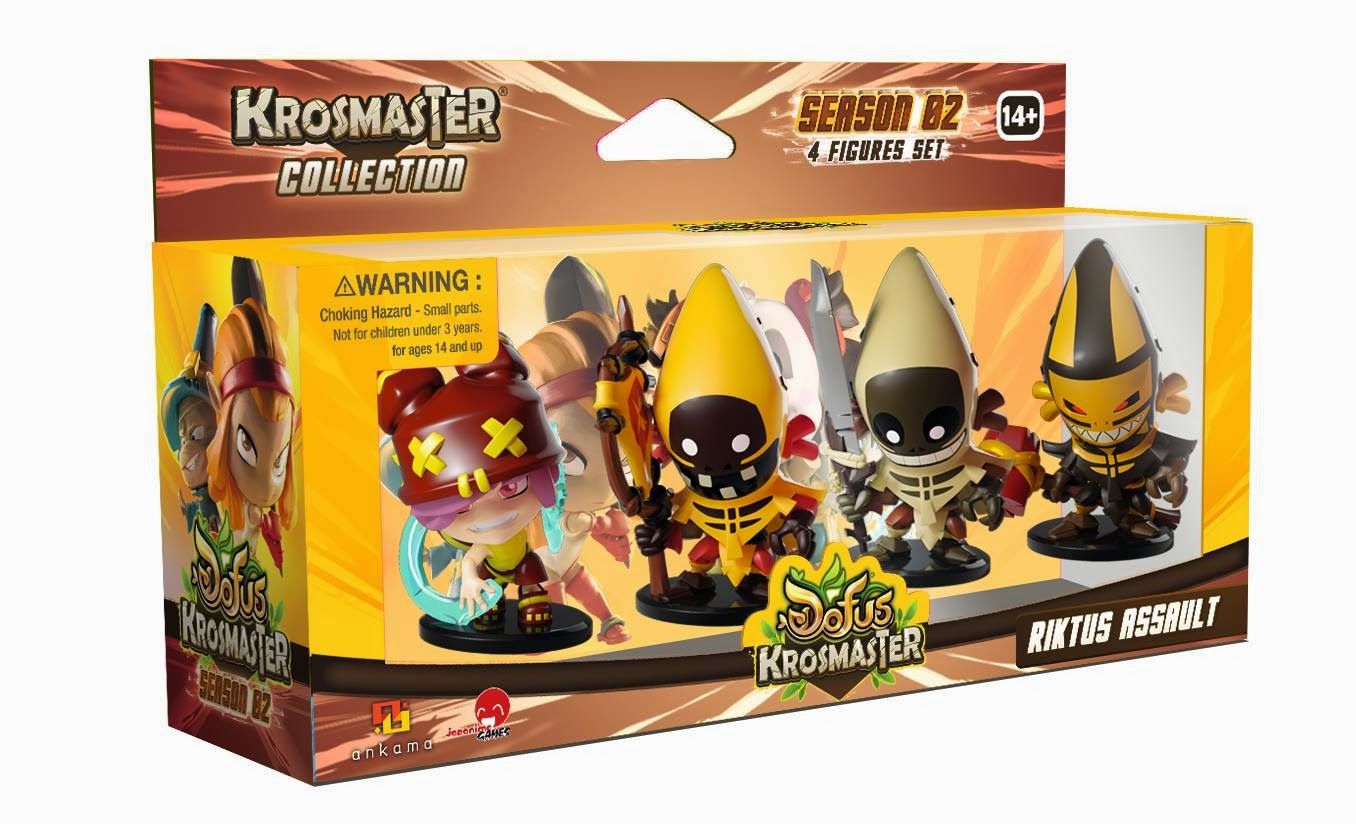 Expansão Krosmaster: Arena – Season 2 Exp #1 – Riktus Assault | Compara ...