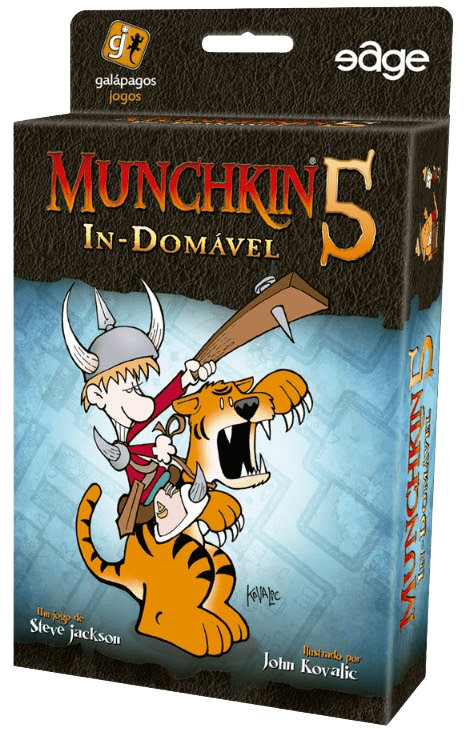 Expansão Munchkin 5: In-Domável | Compara Jogos