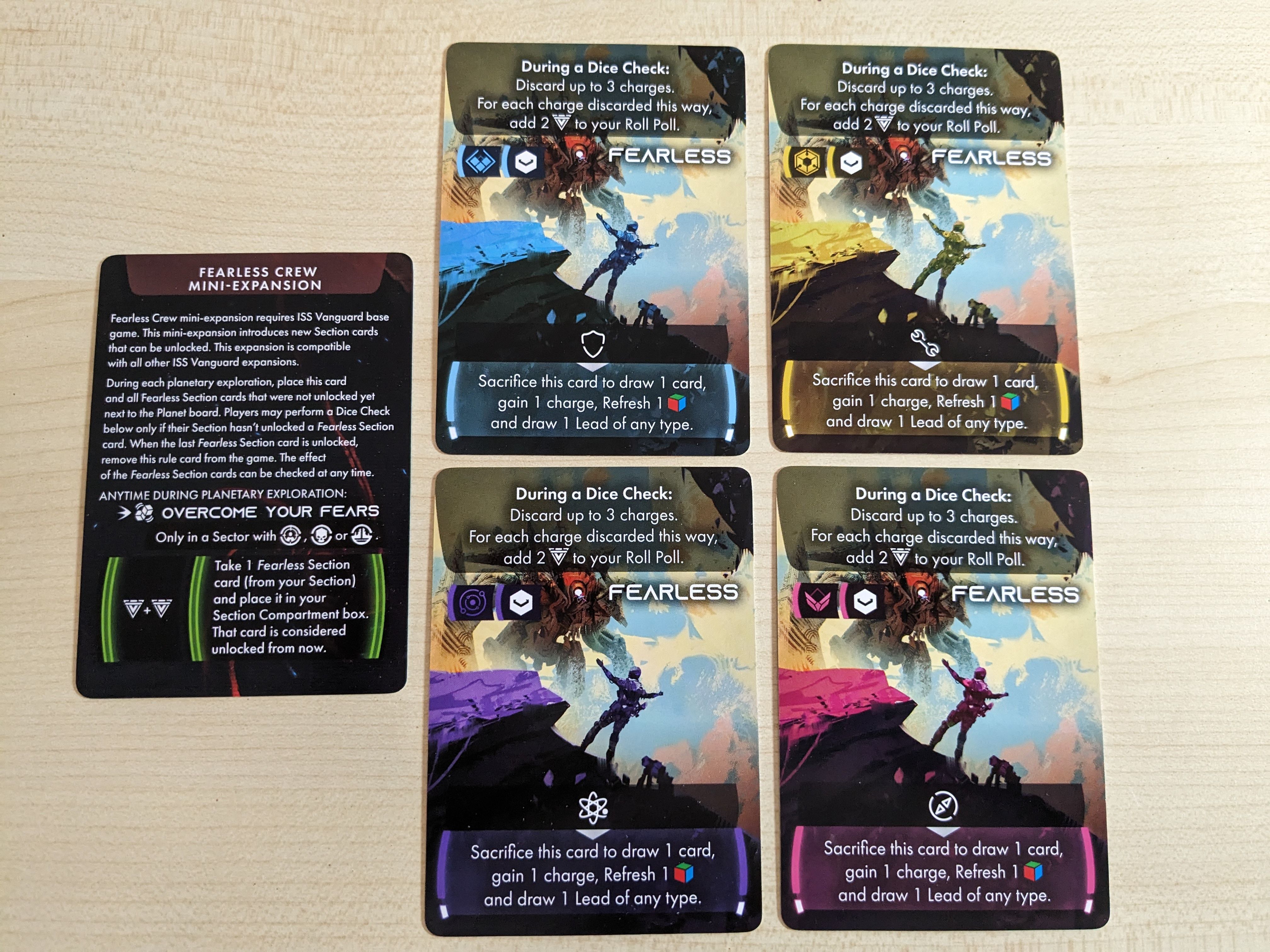 Expansão ISS Vanguard: Fearless Crew Mini-Expansion | Compara Jogos