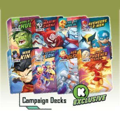 Expansão Marvel United: Multiverse – Campaign Decks | Compara Jogos
