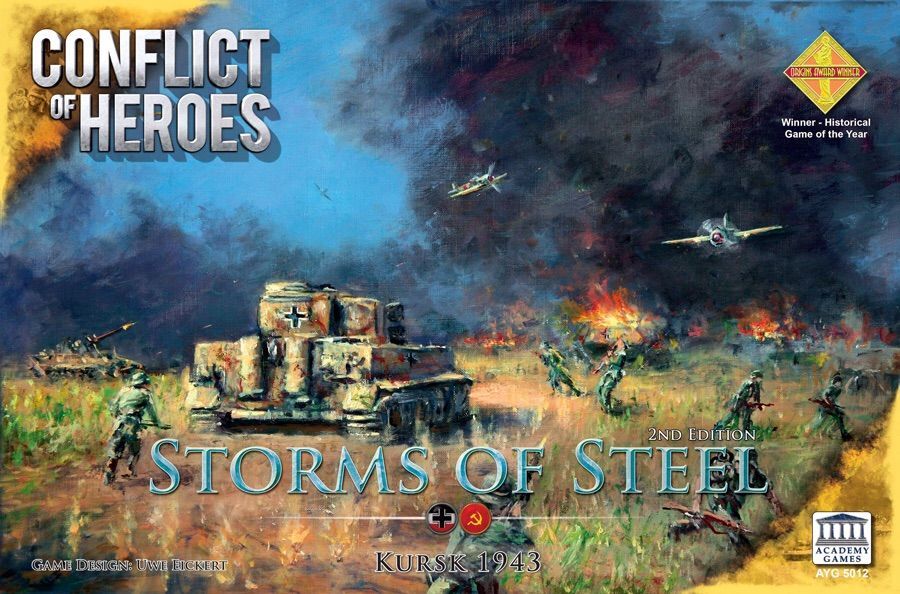 Jogo Conflict of Heroes: Storms of Steel! – Kursk 1943 | Compara Jogos