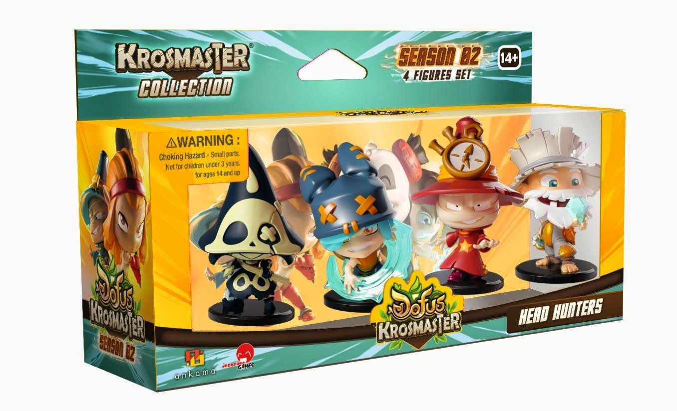 Expansão Krosmaster: Arena – Season 2 Exp #3 – Head Hunters | Compara Jogos