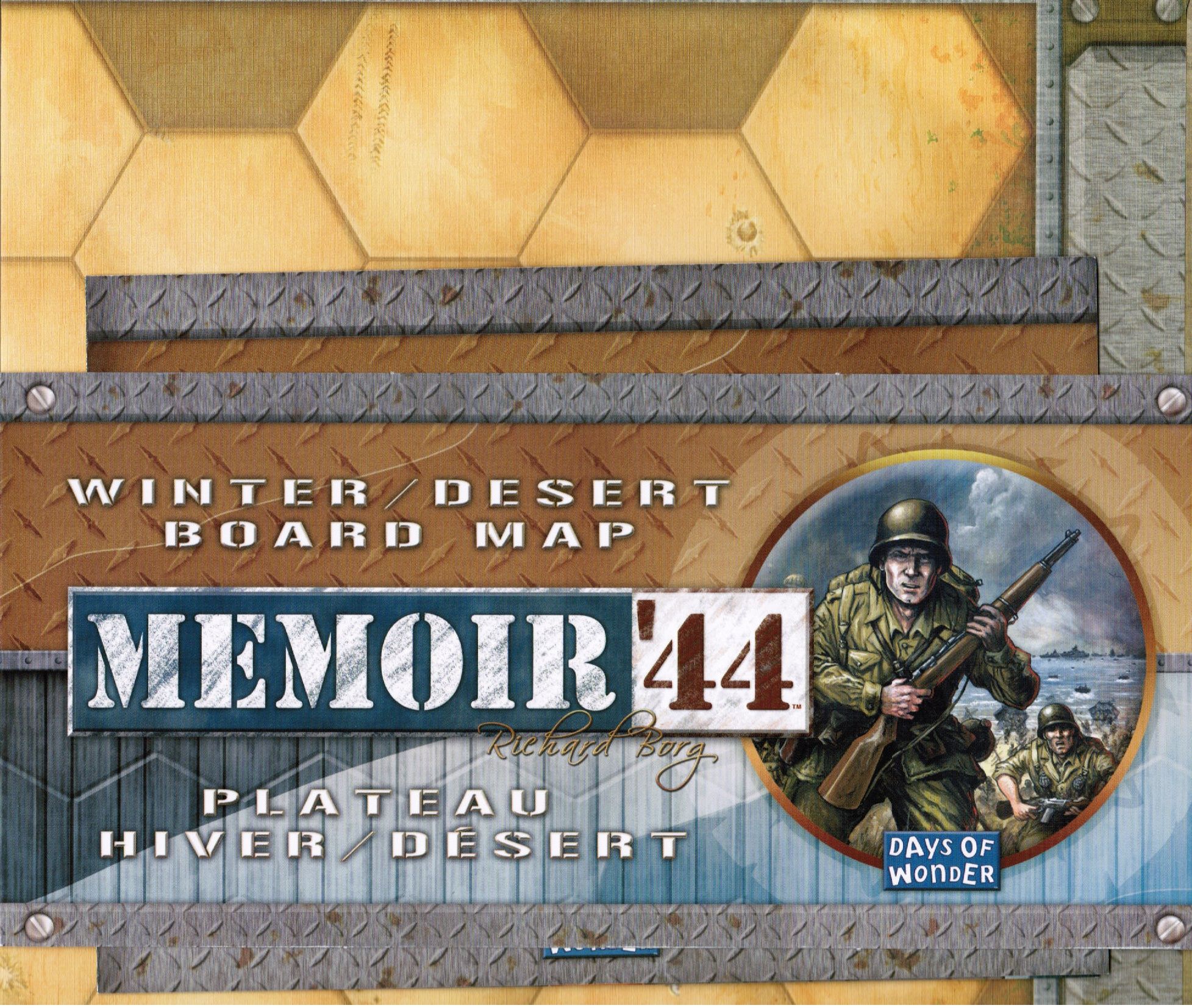 Expansão Memoir '44: Winter/Desert Board Map | Compara Jogos